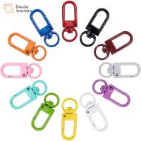 China Metal Swivel Snap Hook Clips , Lobster Trigger Clasps For Keychain Diy Charms for sale