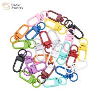 China Metal Swivel Snap Hook Clips , Lobster Trigger Clasps For Keychain Diy Charms for sale