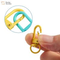 China Colorful Metal Trigger Snap Hook Clip For Diy Bag Charms Keychain Zipper Pulls for sale