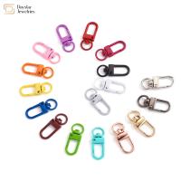 China Colorful Metal Trigger Snap Hook Clip For Diy Bag Charms Keychain Zipper Pulls for sale