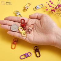 China Colorful Metal Trigger Snap Hook Clip For Diy Bag Charms Keychain Zipper Pulls for sale