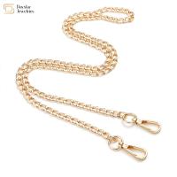 China Zinc Alloy Crossbody Replacement Purse Strap with Metal Snap Buckles 120cm for sale