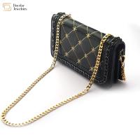 China Shoulder Crossbody Bag Replacement Flat Metal Chain For Diy Purse Handbag for sale