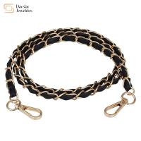 China Crossbody Shoulder Replacement Leather Chain Strap With Buckle for sale