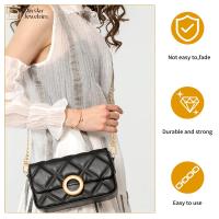 China Gold Chain Bag Strap 120cm Shoulder Crossbody Metal Chain with Lobster Clasps for DIY Handbag Purse for sale