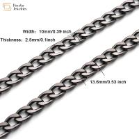 China Hardware Accessories Replacement Bag Metal Chain With Buckle for sale