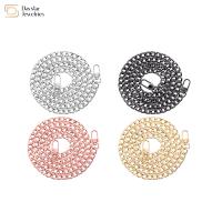 China Zinc Alloy Purse Chain Handbag Crossbody Shoulder Metal Chain Strap 120cm with Buckle for sale