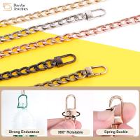 China Zinc Alloy Purse Chain Handbag Crossbody Shoulder Metal Chain Strap 120cm with Buckle for sale