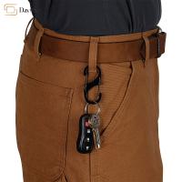 China Zinc Alloy Dual Gate Snap Hook Keychain 8 Shaped Carabiner Clip 5 Sizes 5lb to 100lb for sale