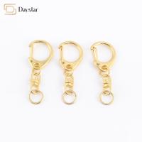 China Metal Snap Clasp Hooks Mini Swivel 8 Shape Jump Ring Chain Diy Keychain for sale