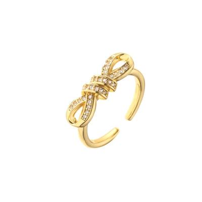 China Synthetic CZ 24k Solid Gold Ring Wedding Luxury OEM Elegant Diamond Engagement Ring for sale
