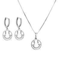 China Smiley 18K Gold Jewelry Set for sale