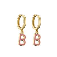 China 18K Gold Plated Initial Pendant for sale
