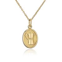 China 24K Vintage Coin Pendant Necklace for sale
