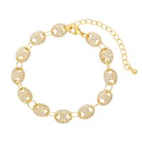 China Beaded Moonstone Bangle Bracelet for sale
