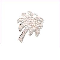 China Gold Plated Coconut Tree Pendant DIY Jewelry Charms for Bracelets Necklaces for sale
