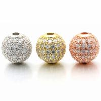 China Round DIY Gold Plated Crystal Spacer Beads 6mm for Jewelry Making OEM for sale