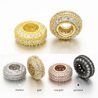 China Round DIY Gold Plated Crystal Spacer Beads 6mm for Jewelry Making OEM for sale