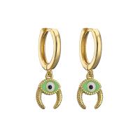 China Brass Enamel Evil Eye Pendant for sale