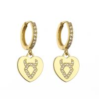 China Custom Rhinestone Hoop Earrings Gold Plated Stud Pendant Earrings for sale