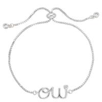 China 925 Silver Letter Pendant Necklace for sale