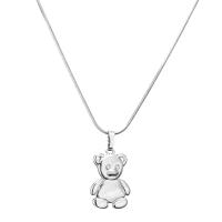 China 18K Gold Plated 925 Sterling Silver Bear Dangle Earrings and Necklace Set for sale