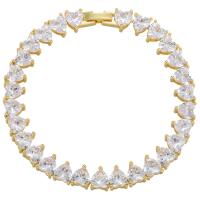 China 18K Gold Plated Hip Hop Cuban Link Jewelry Set Cubic Zircon Bracelet Necklace Ring Earrings for sale