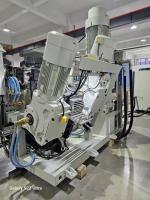 China Customized Continuous Gear-Pump Rubber Strainer Machine for Temperature Applications for sale