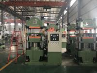 China Four Column Hydraulic Press Brake Pad Making Molding Machine with 500 Ton Capacity for sale