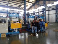 China Vacuum Platen Press Vulcanizing Machine for Rubber or Silicone Products for sale