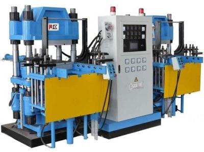 China Automatic Silicone Rubber Vulcanizing Molding Compression Plate Heat Hydraulic Press Vulcanizer Machine with CE Certificate for sale