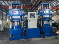 China JC-200T Rubber Platen Compression Molding Machine and Press with Customized Core Lifter for sale