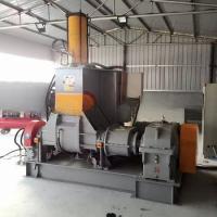 China Dispersion Kneader Machines for Rubber Band Making Machine 75 kW Power and HLL-15 Dust Collector for sale