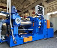 China Water Cooling xk 400 Hydraulic Rubber Rolling Mixer Mill Machine for Manufacturing Plant for sale