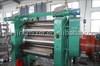 China lab three 3 roller textile fabric  rubber calendering machine price for sale