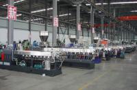 China small laboratory Parallel Twin/double Screw Extruder for PE/PP with high Caco3/Talc filler Masterbatch pelletizing for sale