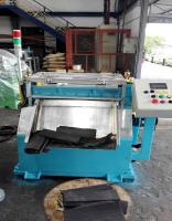 China CNC Rubber Strip Cutter with PLC control system for sale