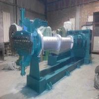 China Screw Speed rpm 4.5 45 rpm Rubber Tire/Tyre Extruder Cold Patch Making Machine for Tires for sale