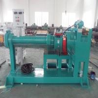 China Screw Speed rpm 4.5 45 rpm Rubber Tire/Tyre Extruder Cold Patch Making Machine for Tires for sale