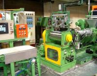 China Rubber Extruder working with Calendar Machine for sale