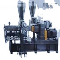 China Customizable Parallel Co-Rotating Polycarbonate Double Die Screw Pellets Extruder Machine for sale