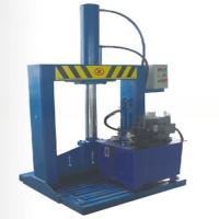 China vertical rubber cutter/hydraulic rubber bale cutting machine/rubber baler for sale