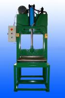 China Single and Twin Blade Vertical Rubber Bale Cutter/Cutting Machine with 800 KG Weight for sale
