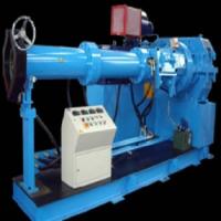 China Screw Diameter 150mm Hot and Cold Feed Butyl Rubber Inner Tube/Tyre Tread Extruder Machine for sale