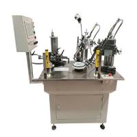 China 220V Vacuum Automatic Rubber Cup Outsole Cutting Machine with Cup Seal Angle 0-90 Degrees for sale