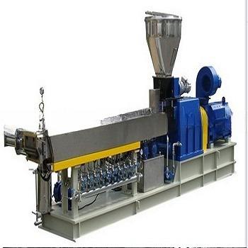 China 2800x1800x1800mm Twin Screw EVA/PP Plastic Granulator/Filler Masterbatch Production Line for sale