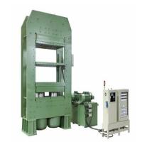 China 22.5KW Hydraulic Solid Type Platen Vulcanizing Press Machine for Motorcycle Tyre Making for sale
