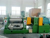 China 110kW Chemical Product Machine Mixer/Two Rolls Open Rubber Mixing Mill with Stock Blender for sale