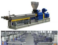 China High Safety Level Hot Melt Adhesive Listritz Plastic Twin Screw Extruder Pelletizing Machinery for sale