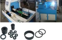 China Sustainable 1200x800x1210mm Automatic Hand Rotary Rubber Plastic Washer/Gasket Cutter for sale